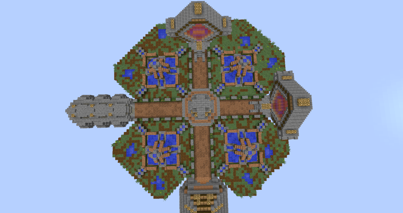 survival server spawn Minecraft Map
