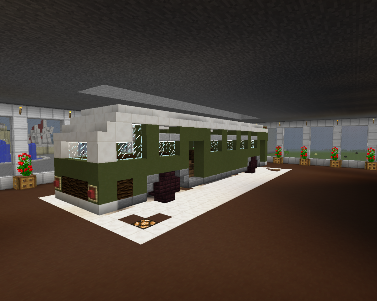 Soviet experimental bus NATI-A (1938) Minecraft Map