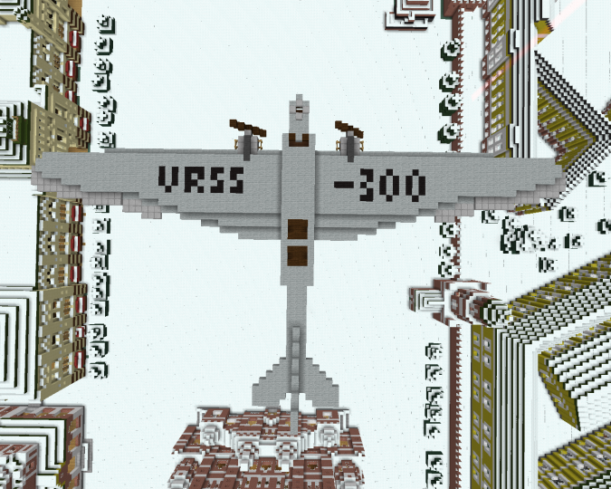 Soviet bomber ТБ-1(АНТ-4) Minecraft Map
