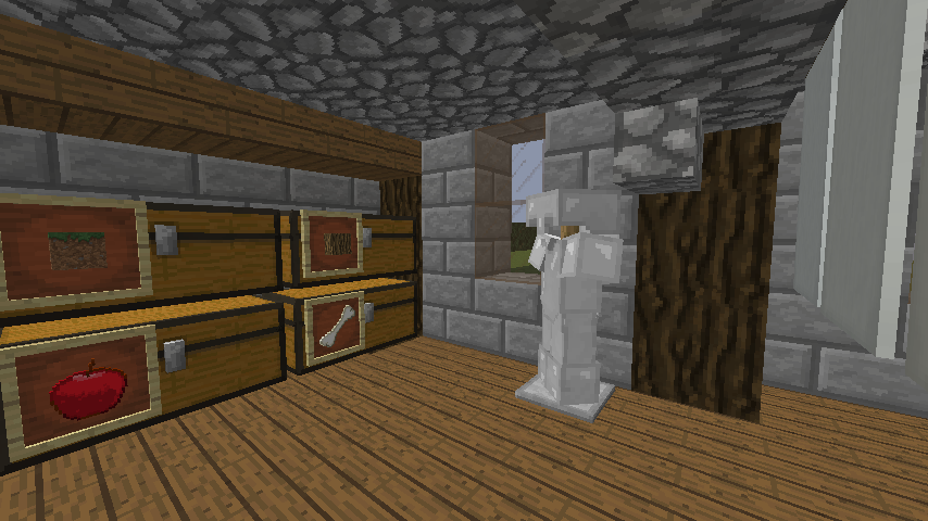 Spruce and Stone House Minecraft Map