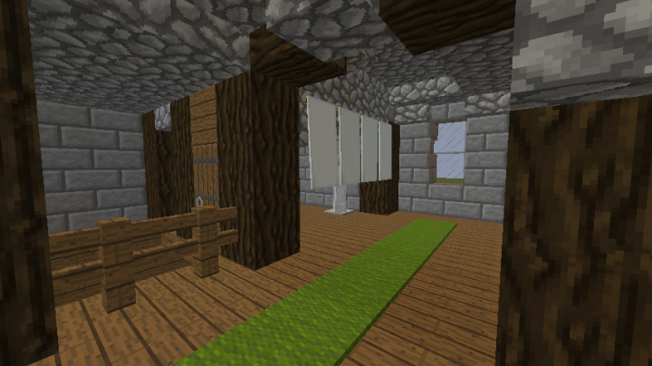 Spruce and Stone House Minecraft Map