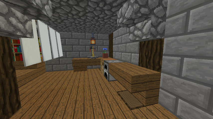 Spruce and Stone House Minecraft Map