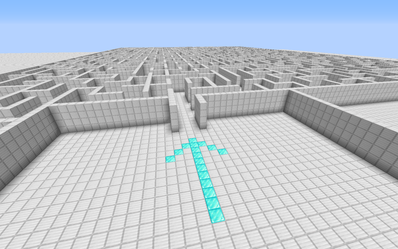 Generic Maze Minecraft Map