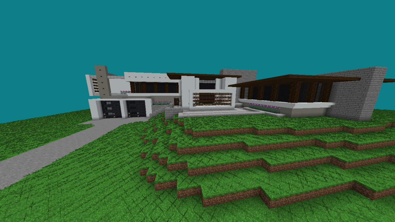 Ultra Modern Mansion "1118 Oceana Way" Minecraft Map
