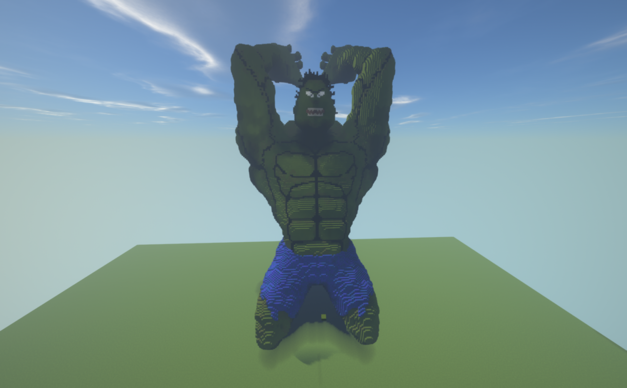 HULK - my second organic Minecraft Map