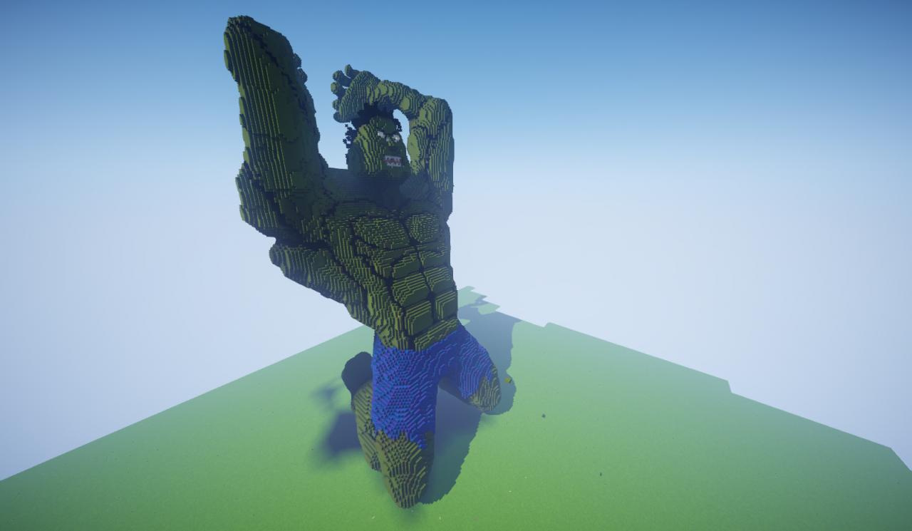 HULK - my second organic Minecraft Map