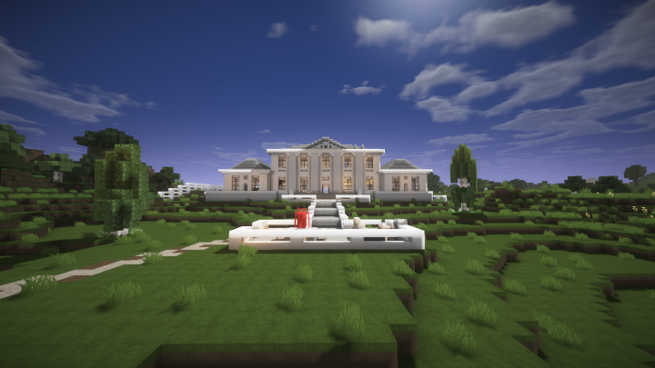 White Stone Manor Minecraft Map