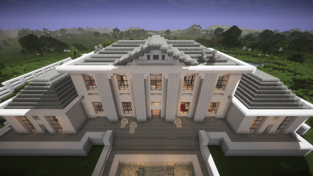White Stone Manor Minecraft Map