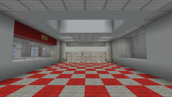 Suburban Middle School Minecraft Map