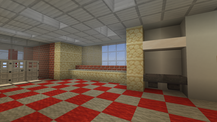 Suburban Middle School Minecraft Map