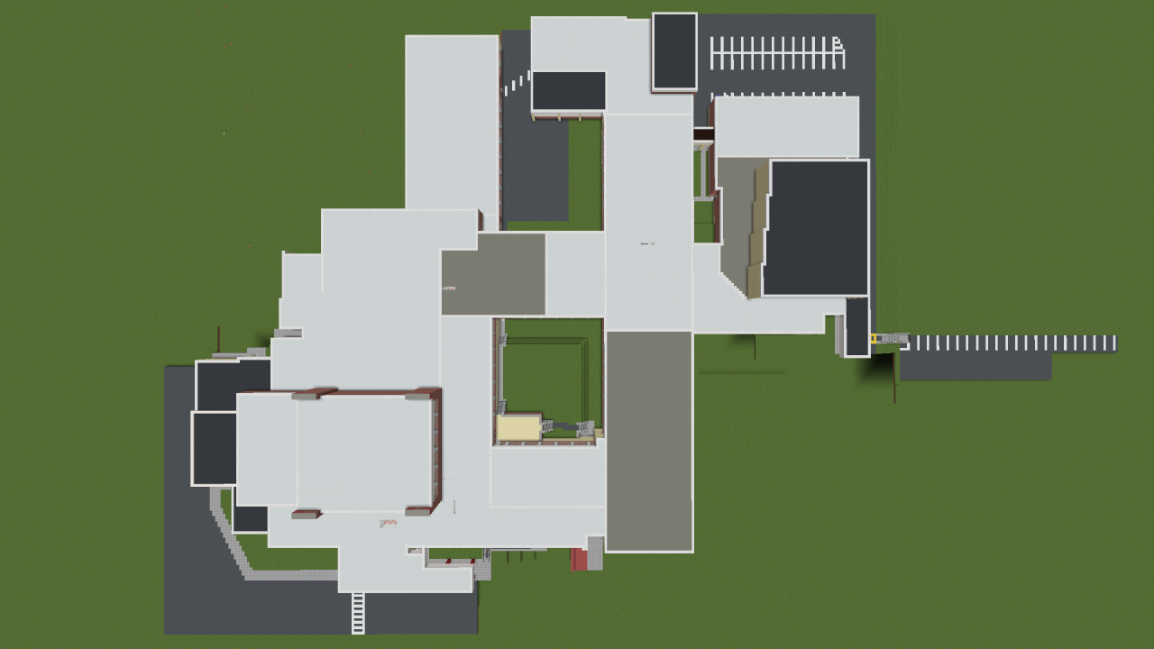 Suburban Middle School Minecraft Map