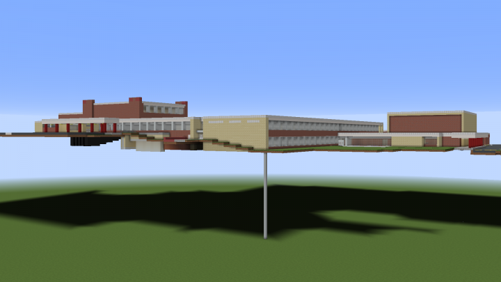 Suburban Middle School Minecraft Map