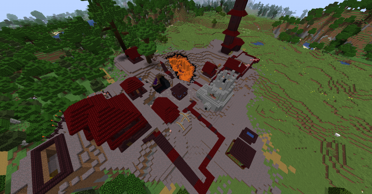 Demon's Village Minecraft Map