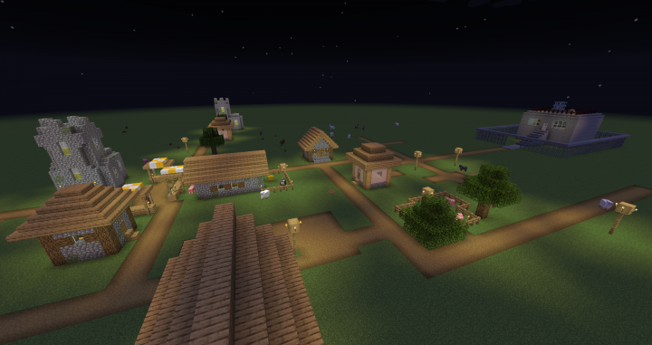 Normal village Minecraft Map