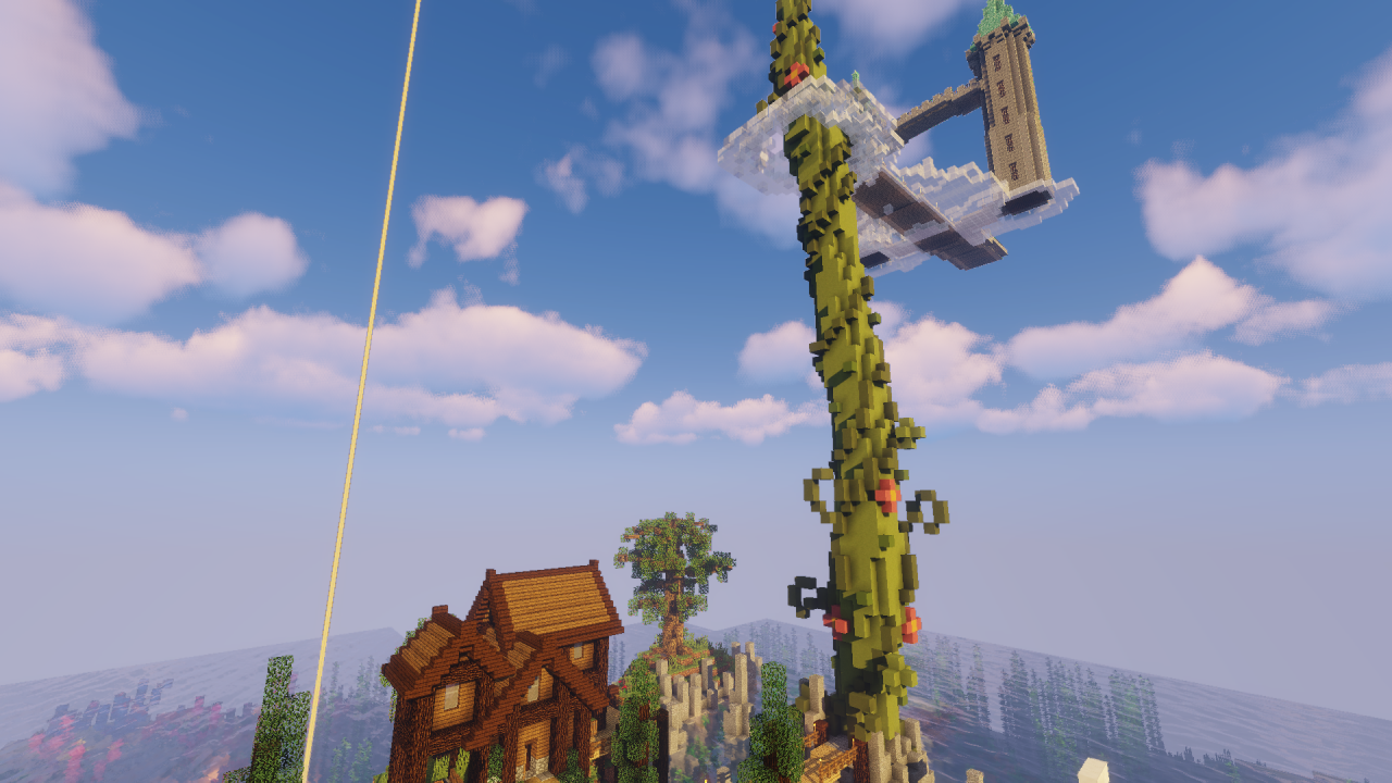Castle in the Sky Base Minecraft Map