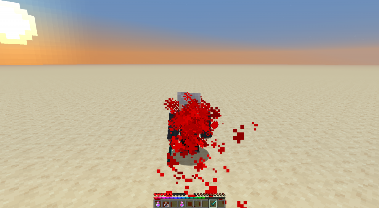 Damage Drawbacks Effects when you take damage Minecraft Data Pack