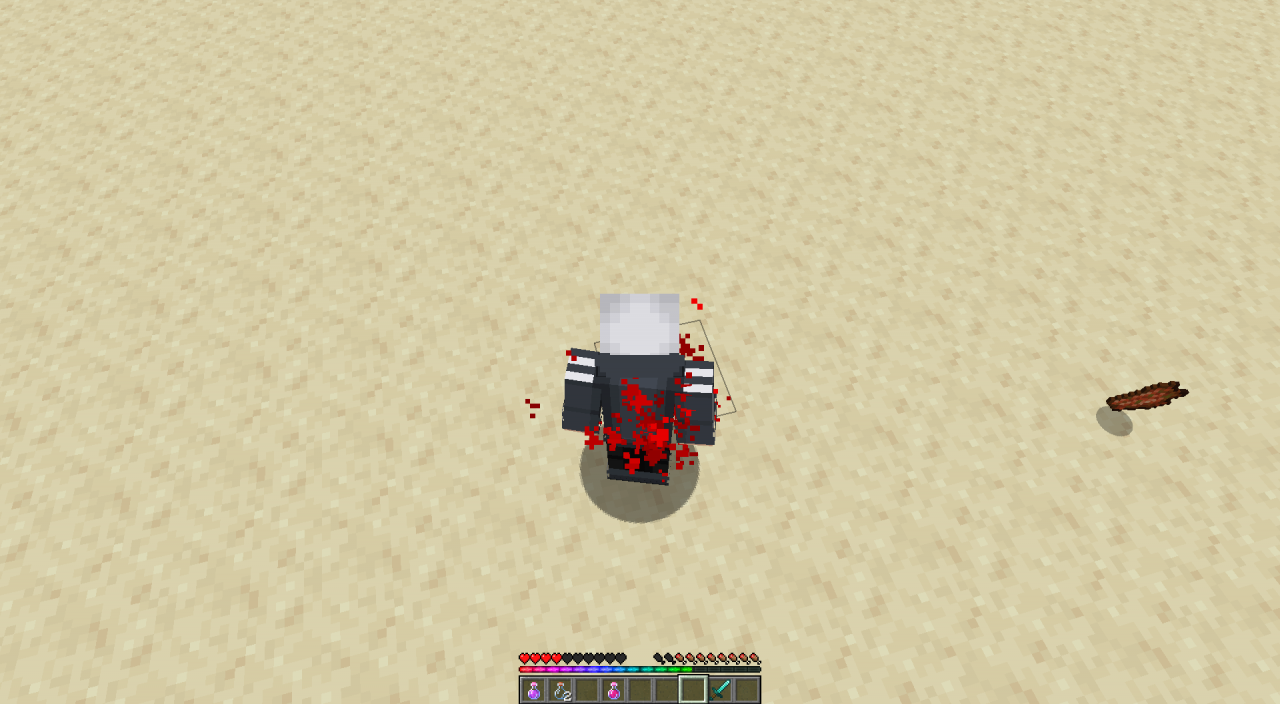 Damage Drawbacks Effects when you take damage Minecraft Data Pack