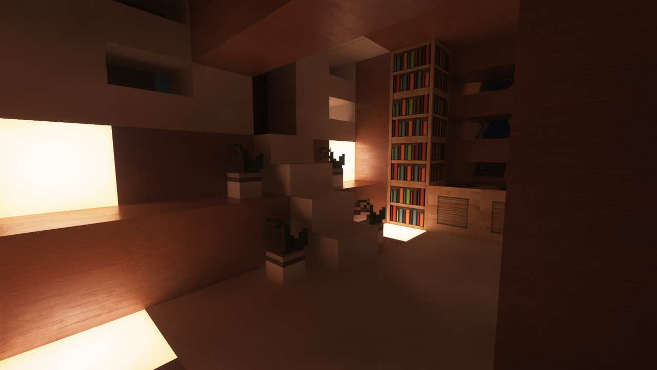 Unique Modern House Minecraft Map