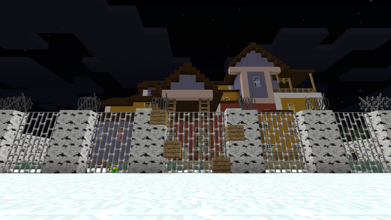 Secret Neighbor House Minecraft Map