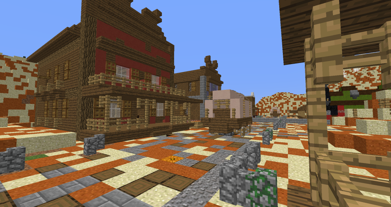 [Western] Minecraft Western City Minecraft Map
