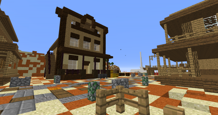 [Western] Minecraft Western City Minecraft Map