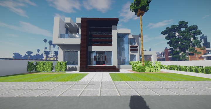 Modern Mansion 1 Minecraft Map