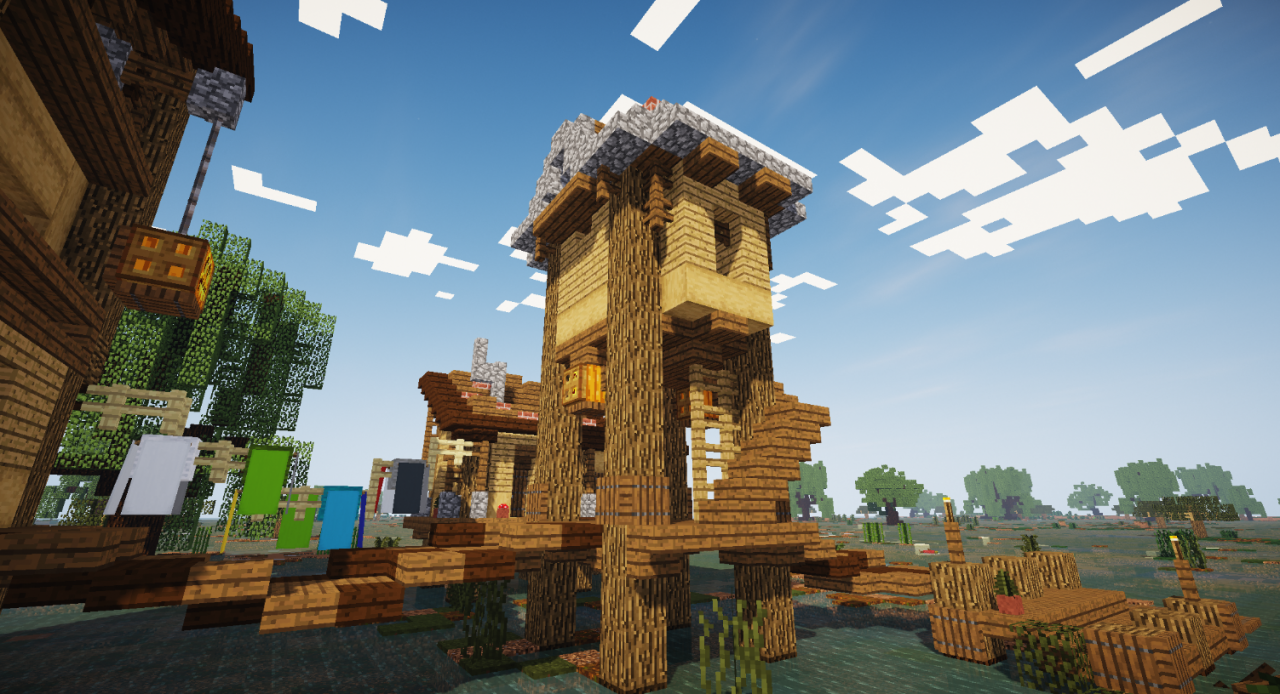 A swamp household Minecraft Map