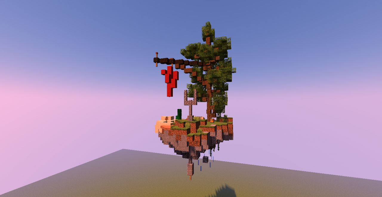 SkyBlock Custom Island | +Download ! Minecraft Map