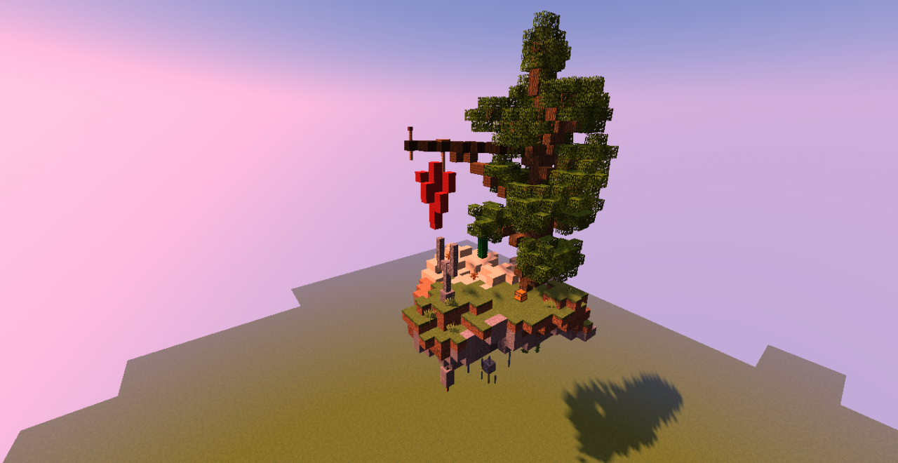 SkyBlock Custom Island | +Download ! Minecraft Map