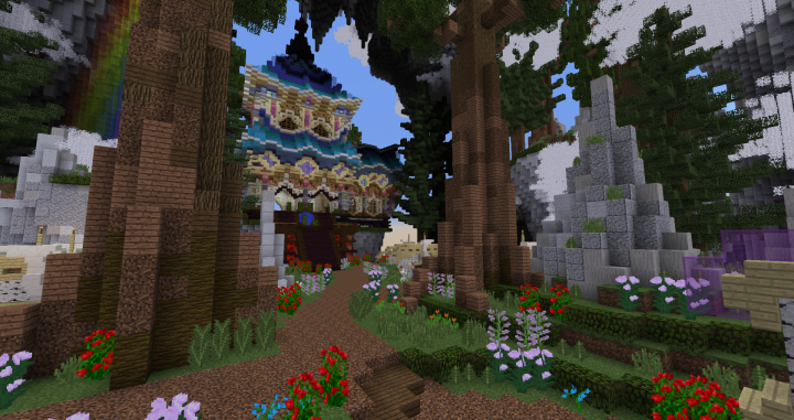 Fantasy Spawn Minecraft Map