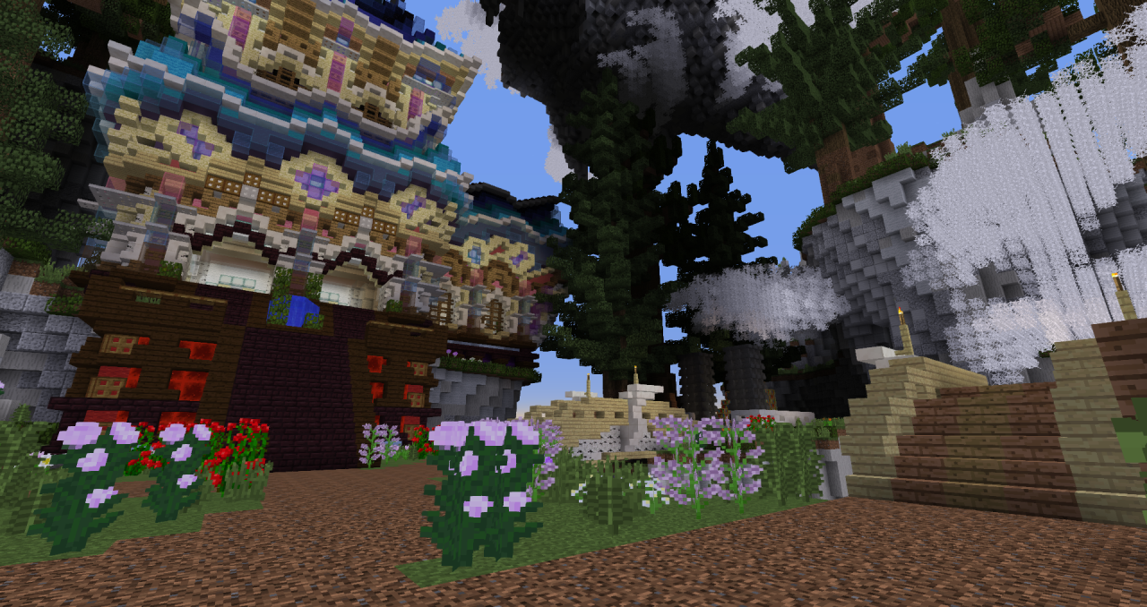 Fantasy Spawn Minecraft Map