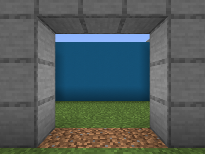 SmartDoor - Easily create 1x2 and 3x3 doors with blocks Minecraft Data Pack