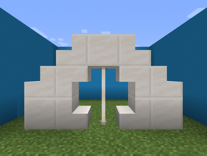 SmartDoor - Easily create 1x2 and 3x3 doors with blocks Minecraft Data Pack