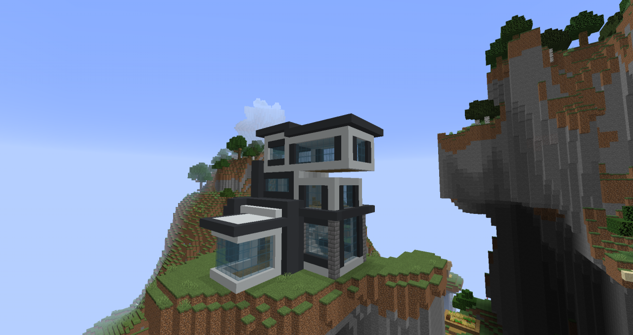 Modern and very big house - #3 Minecraft Map