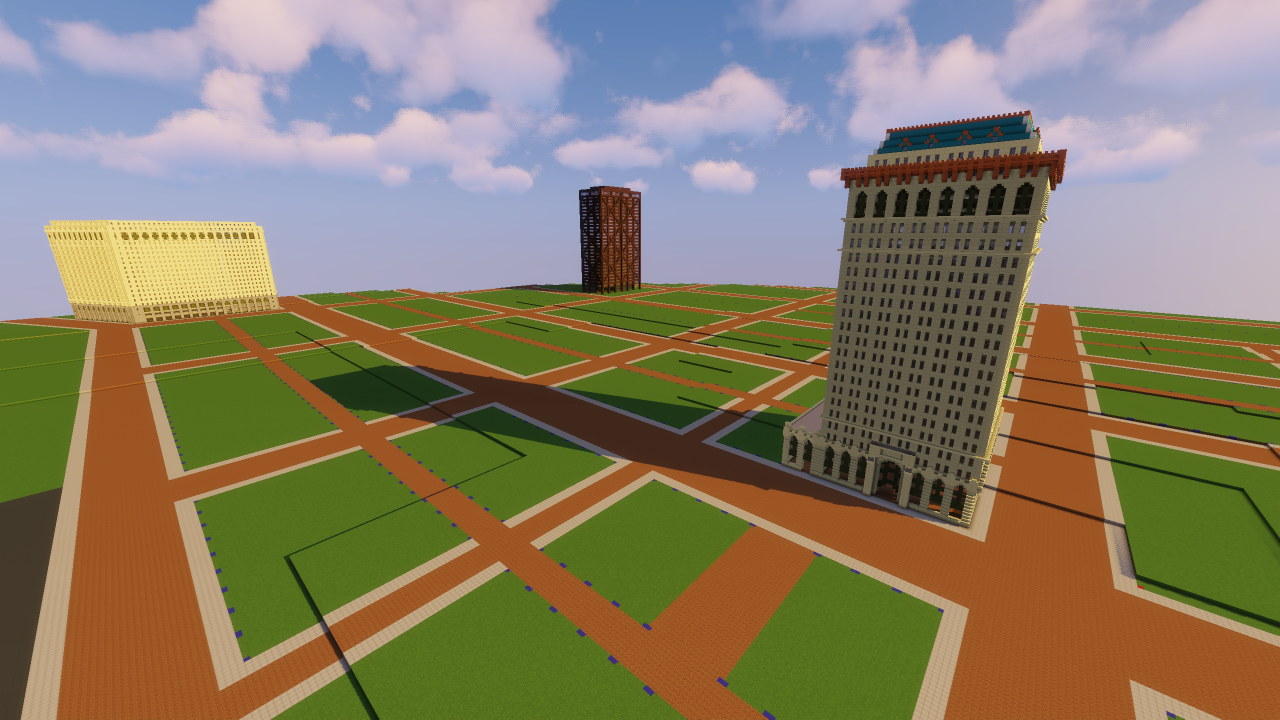 Nippy's Big City Project, Oakwood City Minecraft Map
