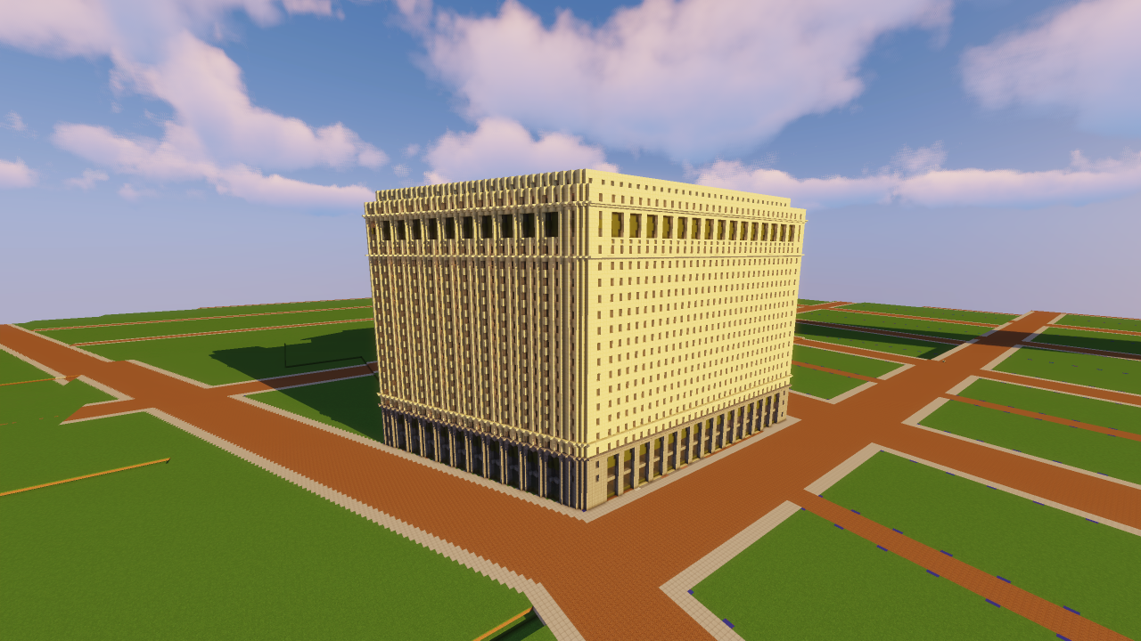 Nippy's Big City Project, Oakwood City Minecraft Map