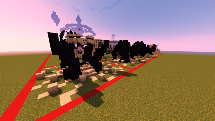 10+ End portals Minecraft Map