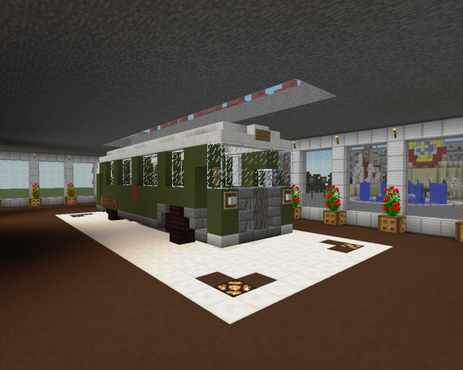 Soviet experimental bus NIIGT (1937) Minecraft Map