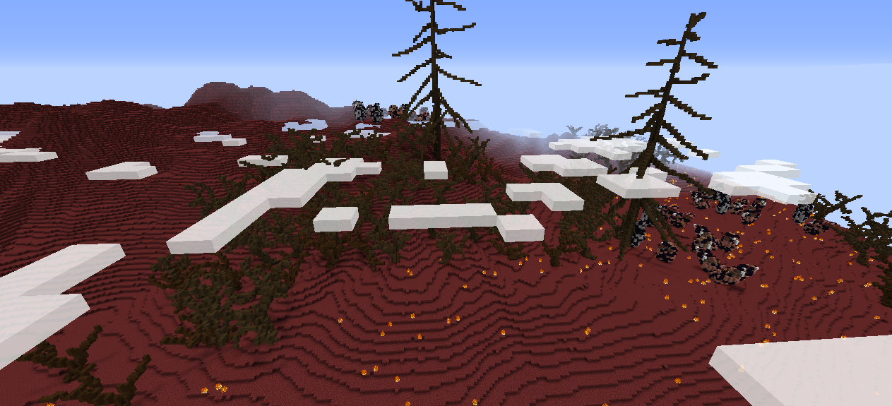 Nether Islands with JAVA world download Minecraft Map