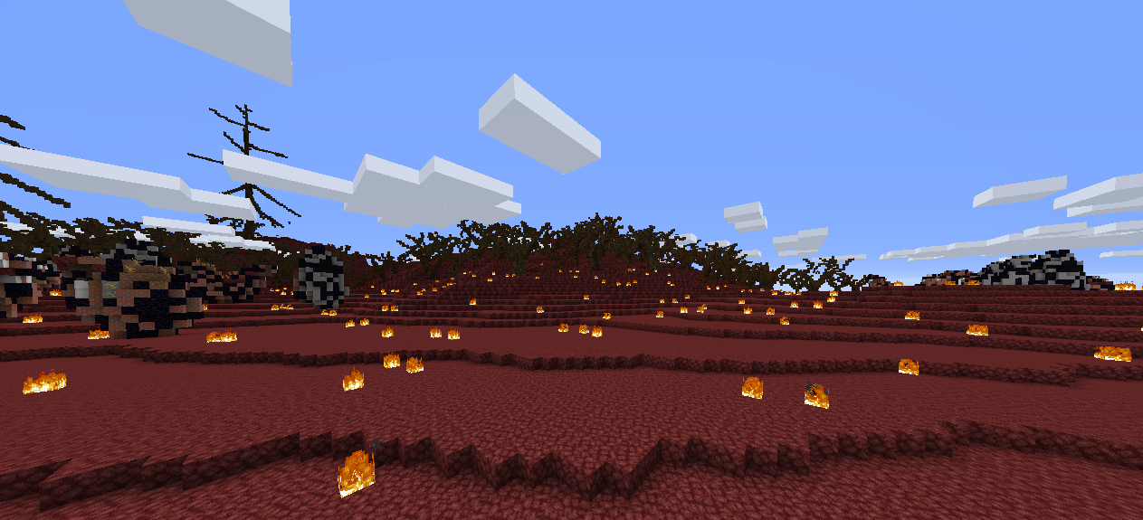 Nether Islands with JAVA world download Minecraft Map