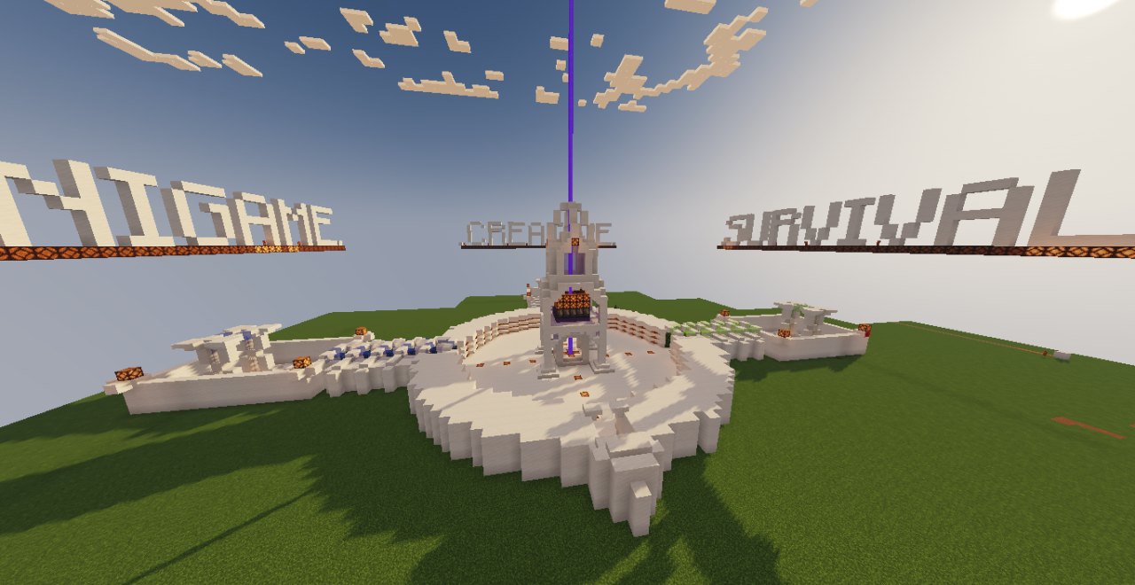 The Light Tower ( A Layout for Server Spawn ) Minecraft Map