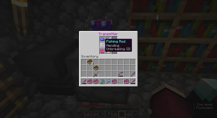 Transmitter Minecraft Data Pack