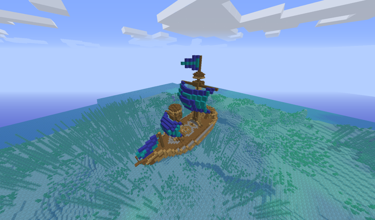 A Pirate Ship Minecraft Map