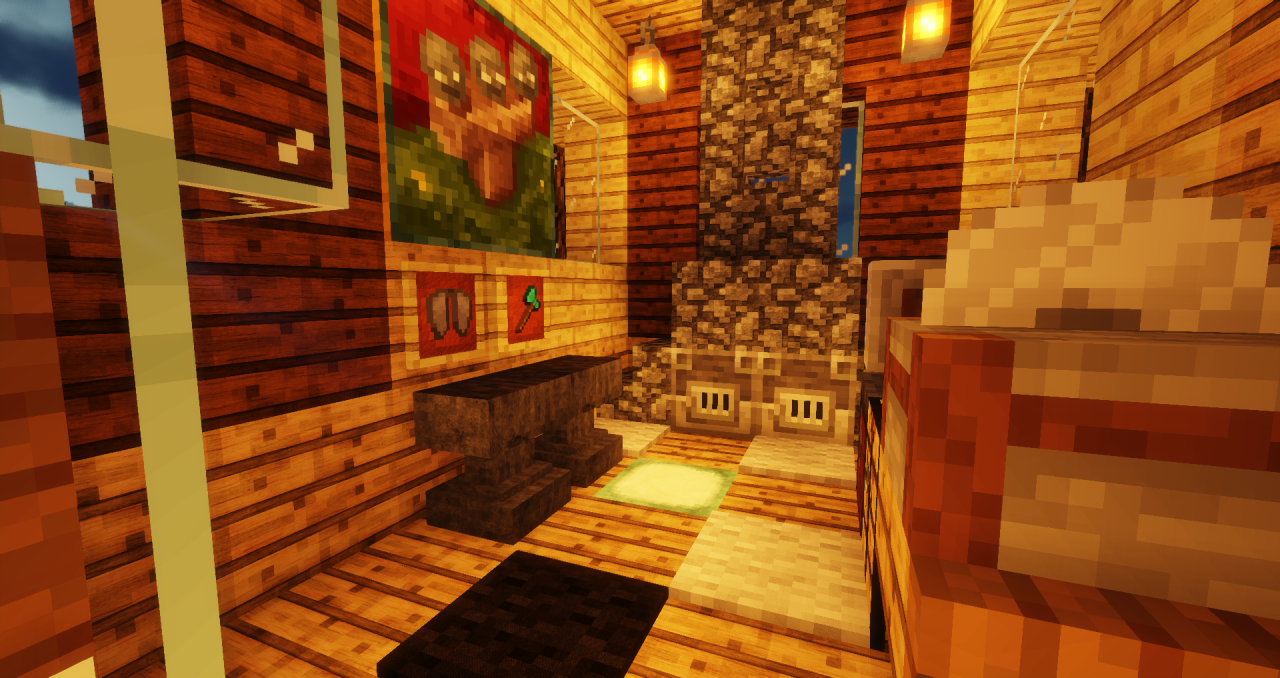 A normal house to live Minecraft Map