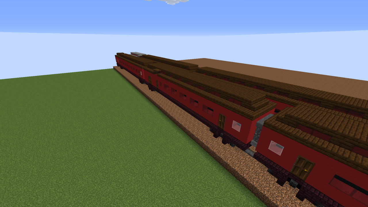 Steamrail Victoria Snow Train 3(R_711+A2_986) Minecraft Map