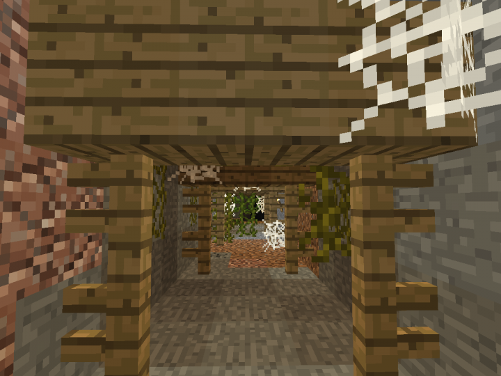 Updated Strongholds and Mineshafts Minecraft Map