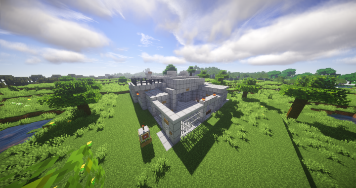 Automatic Redstone Iron Golem Factory Minecraft Map