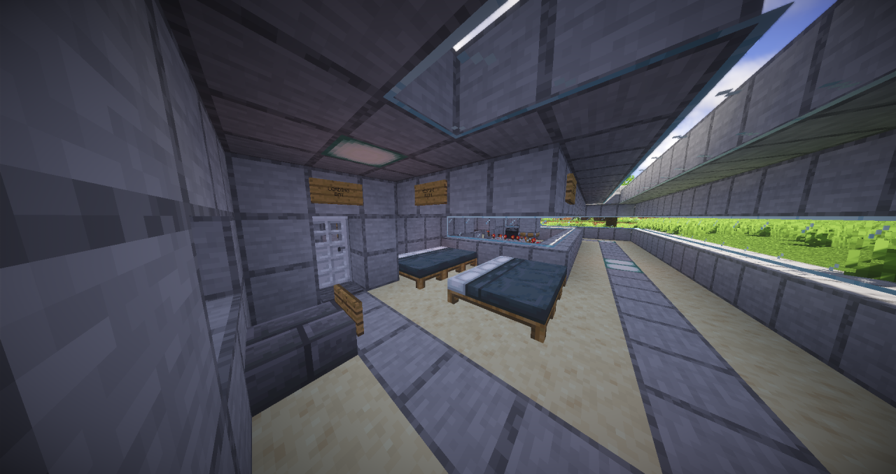 Automatic Redstone Iron Golem Factory Minecraft Map