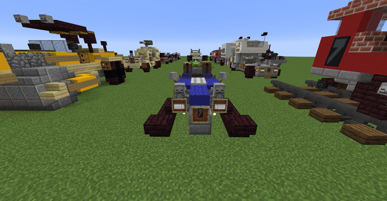 Caterham Snowmobile Minecraft Map