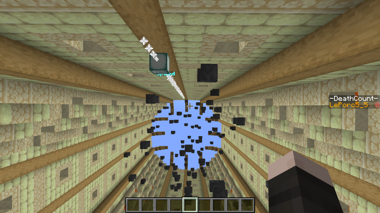 Dodge the Anvil Minecraft Map